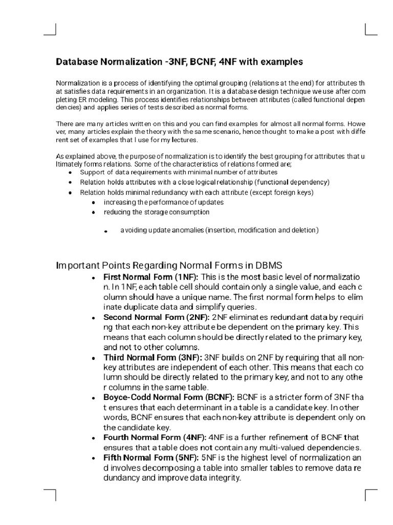 ASSIGNMENT NORMALIZATION - Phoenix | PDF