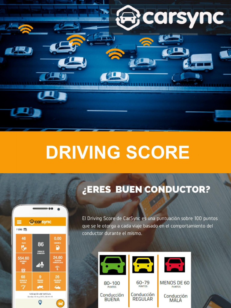 Driving Score Carsync Fleet | PDF