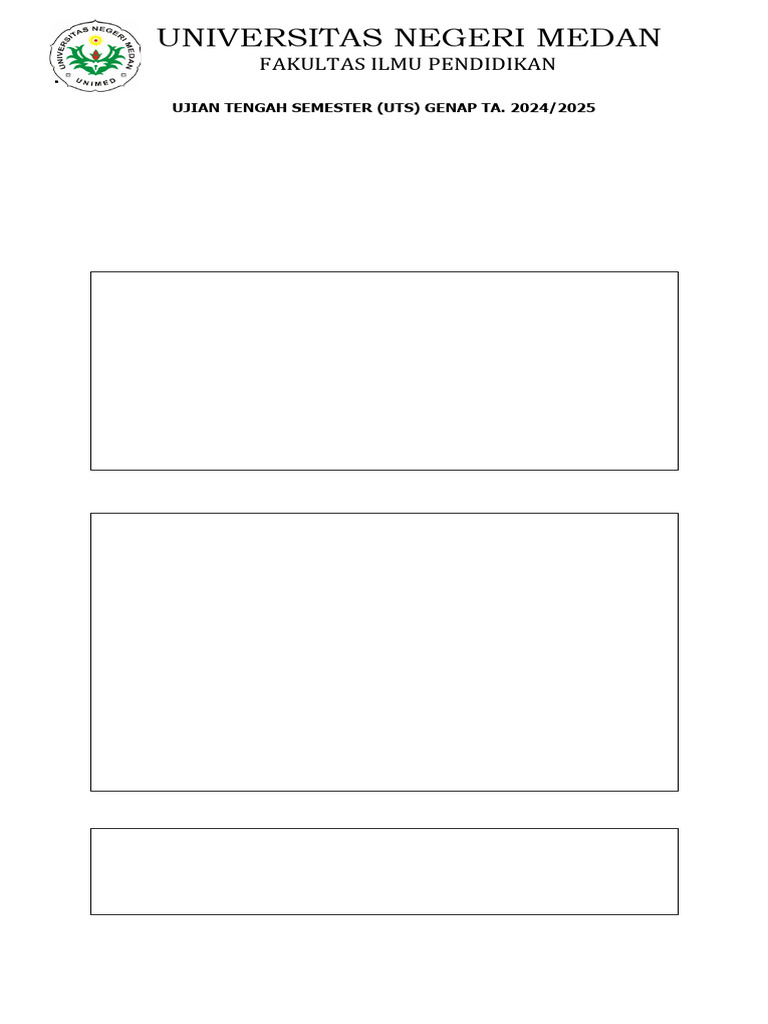 SOAL UTS PSIKOLOGI PENDIDIKAN 2025 | PDF