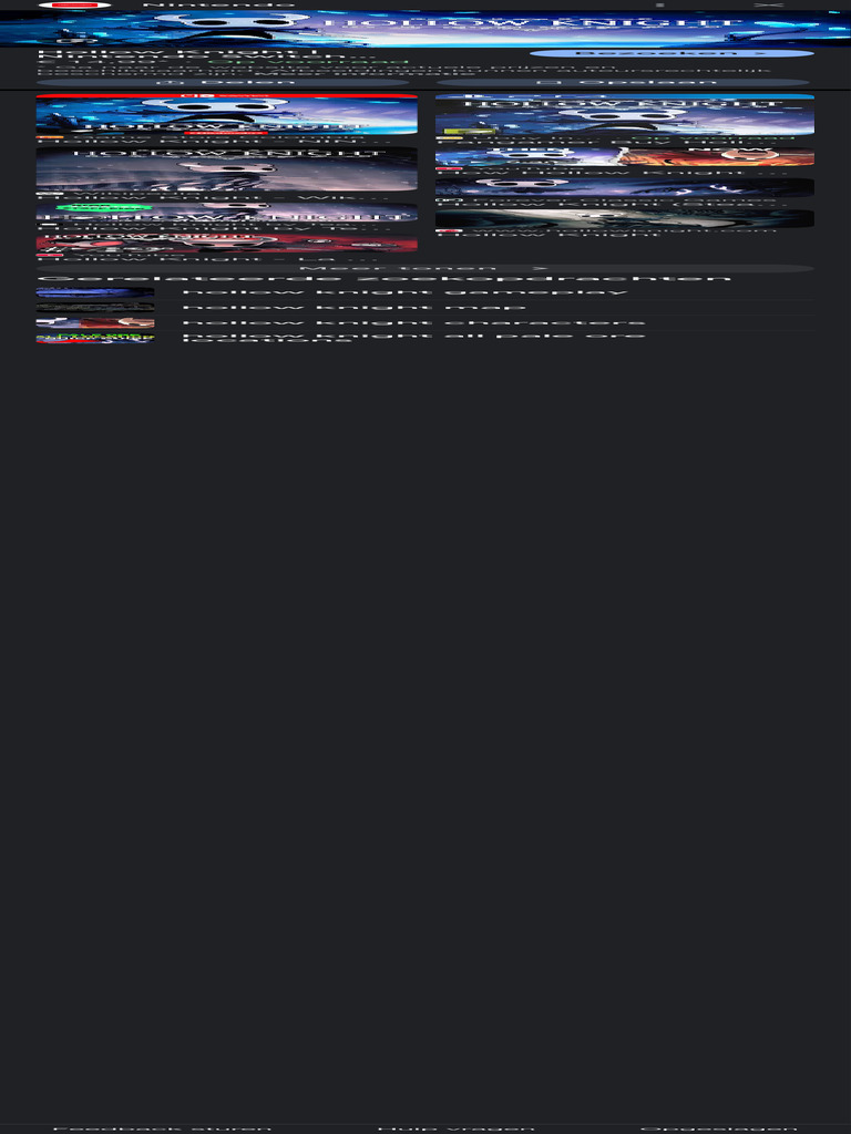 Hollow Knight - Google Zoeken | PDF