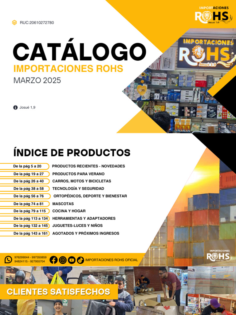 Catalogo Rohs -Marzo 1 | PDF | Diodo emisor de luz | Auriculares