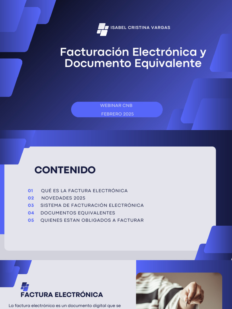Facturación Electrónica y Documentos Equivalentes | PDF | Factura ...