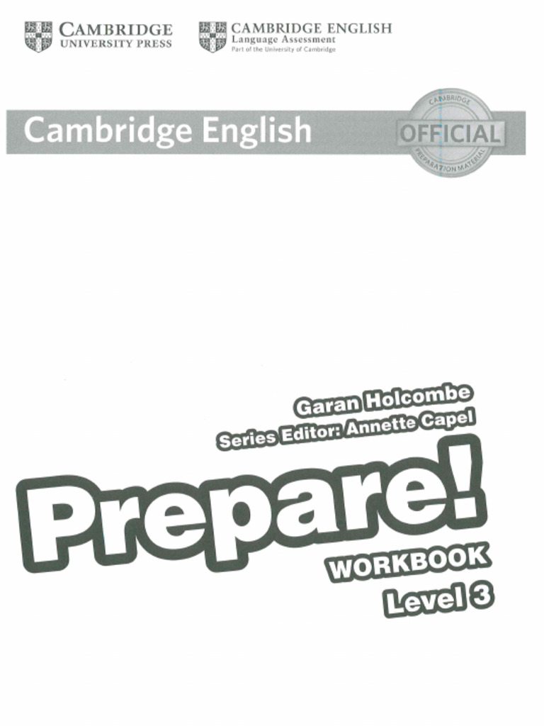 PREPARE Workbook Level 3 | PDF