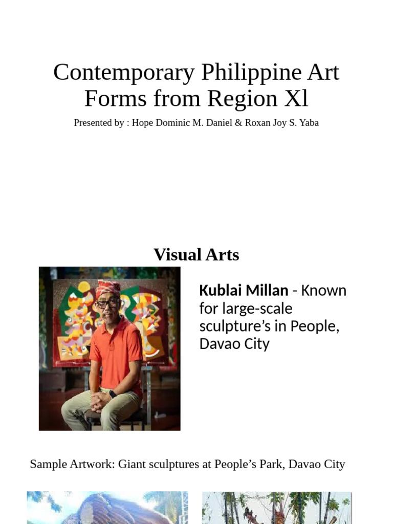 Contemporary Philippine Art Forms From Region XL | PDF