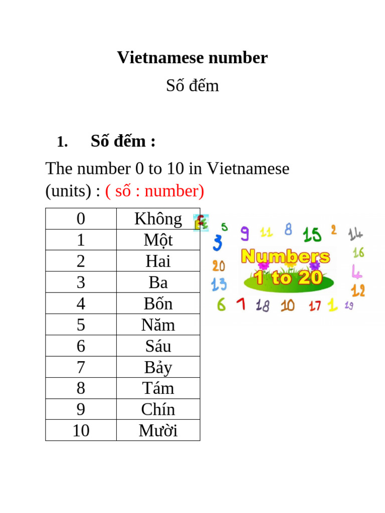 L5 Vietnamese Number 1 To Millions | PDF