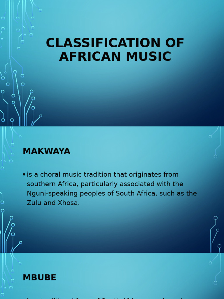 Classification of African Music | PDF