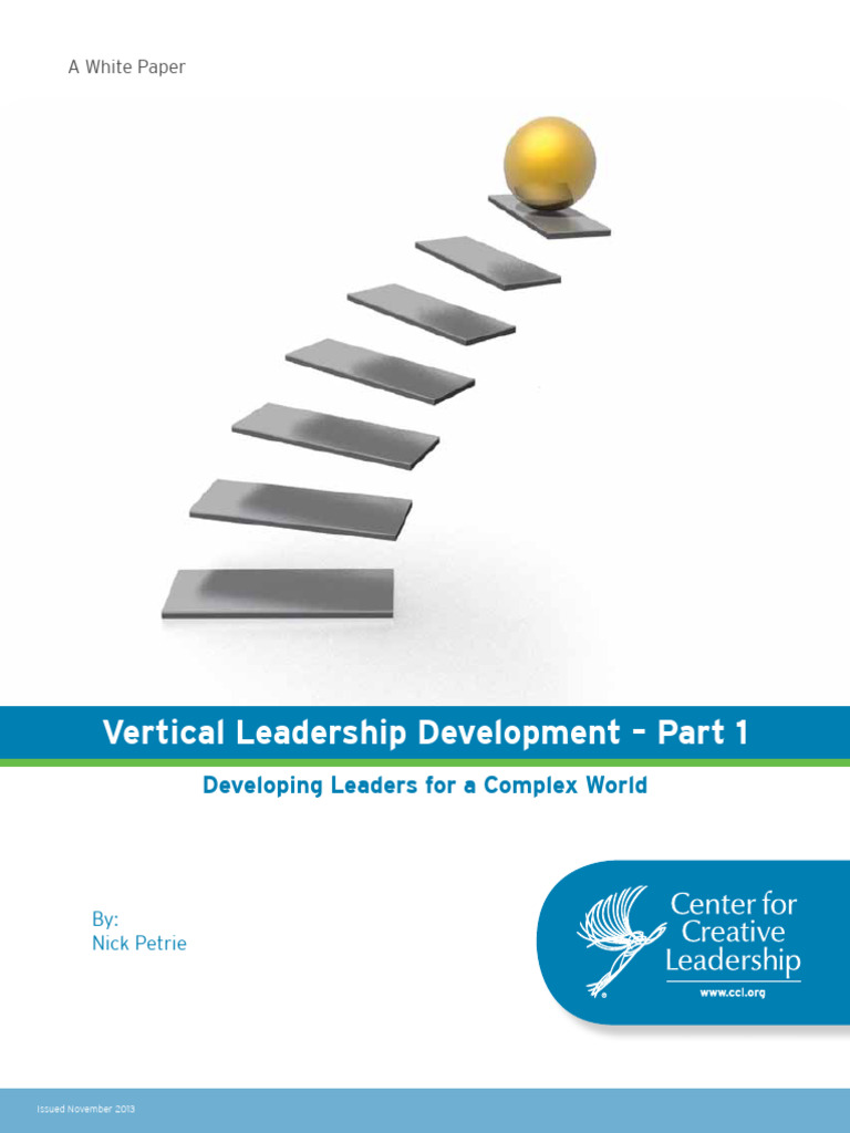 (Be) CCL Vertical Leaders Part1 | PDF | Leadership | Knowledge