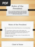 Seven Roles of the U.S. President | PDF | Presidents Of The United ...