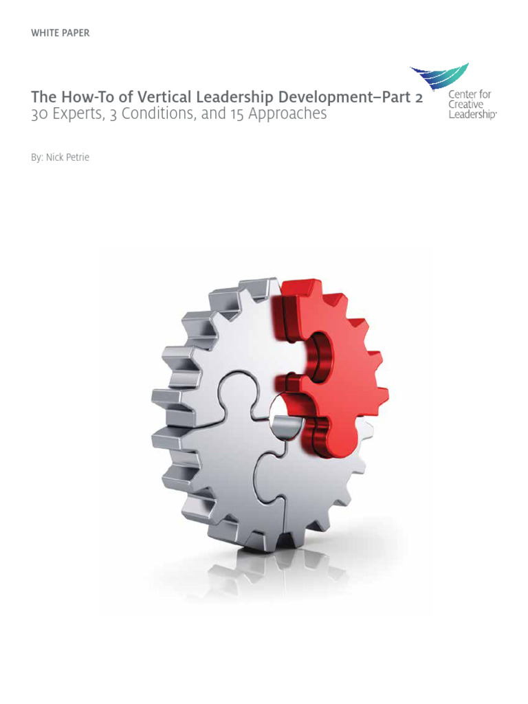 (Be) CCL Vertical Leaders Part2 | PDF | Leadership | Mindfulness