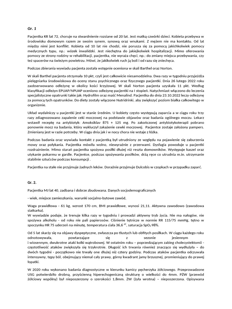 Wywiad - Zad. 2. | PDF