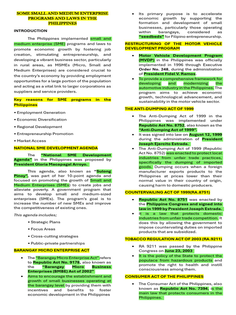 Chapter 3 - Entrep Mind Reviewer | PDF | Small And Medium Sized ...
