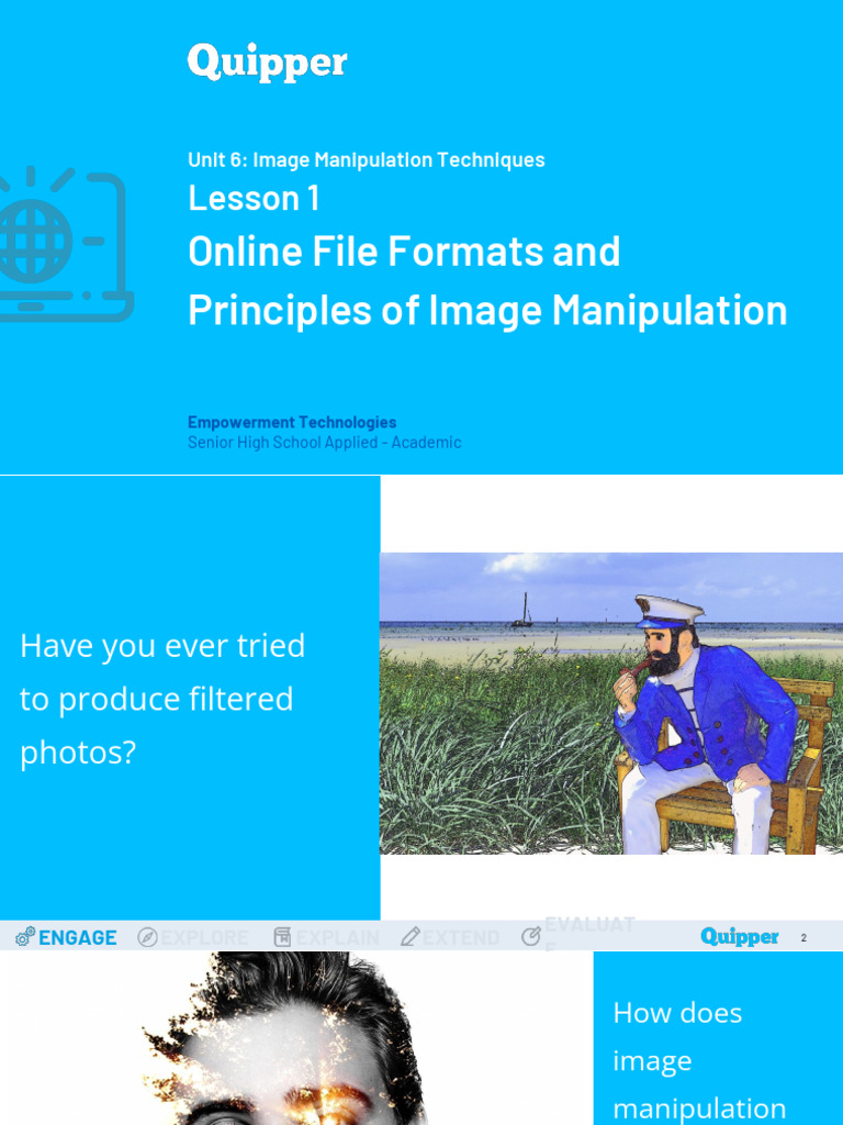 Image Manipulation Techniques Overview | PDF | Imaging | Computer File