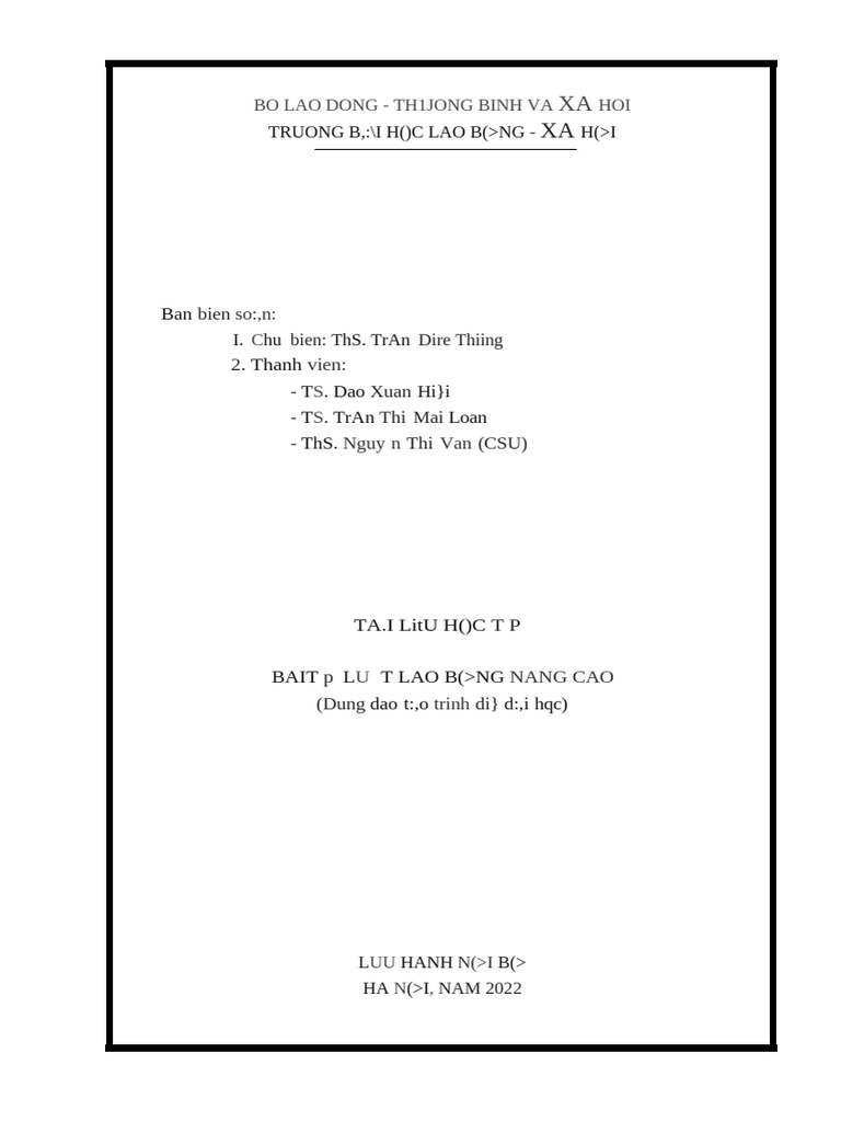 Lk00023 Bai Tap Luat Lao Dong Nang Cao 1600 PDF - Gdrive.vip | PDF | Vietnam | Southeast Asia