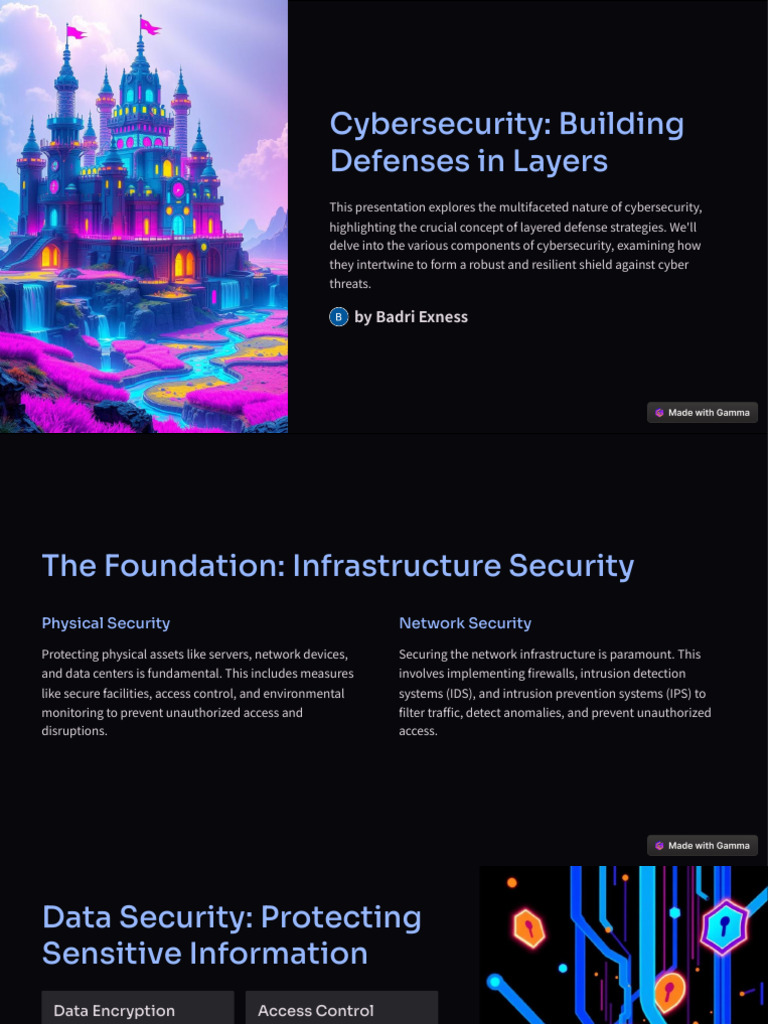 Cybersecurity Building Defenses in Layers | PDF | Security | Computer ...