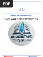 SSC Steno 2025 Vocab Update Blackbook of English Vocabulary by QMaths | PDF