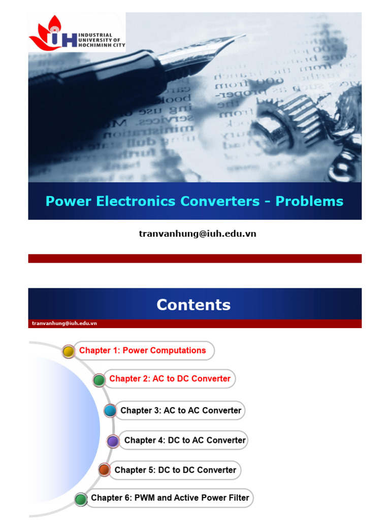 15 - Power Electronics Converters - Problems-I | PDF | Rectifier ...