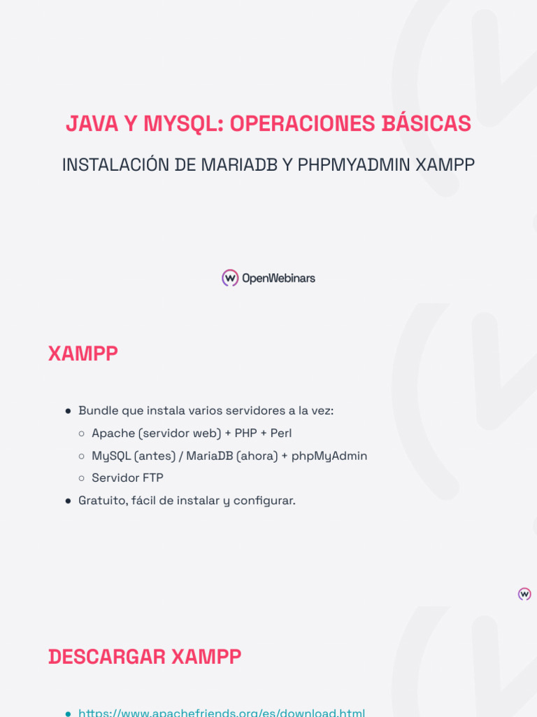 Instalación Con Xampp | PDF