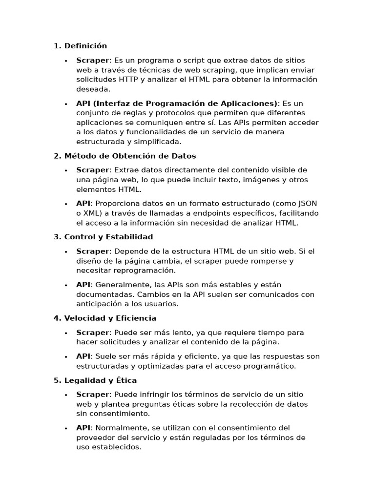 Scrapper y Apis | PDF | Red mundial | Internet y web