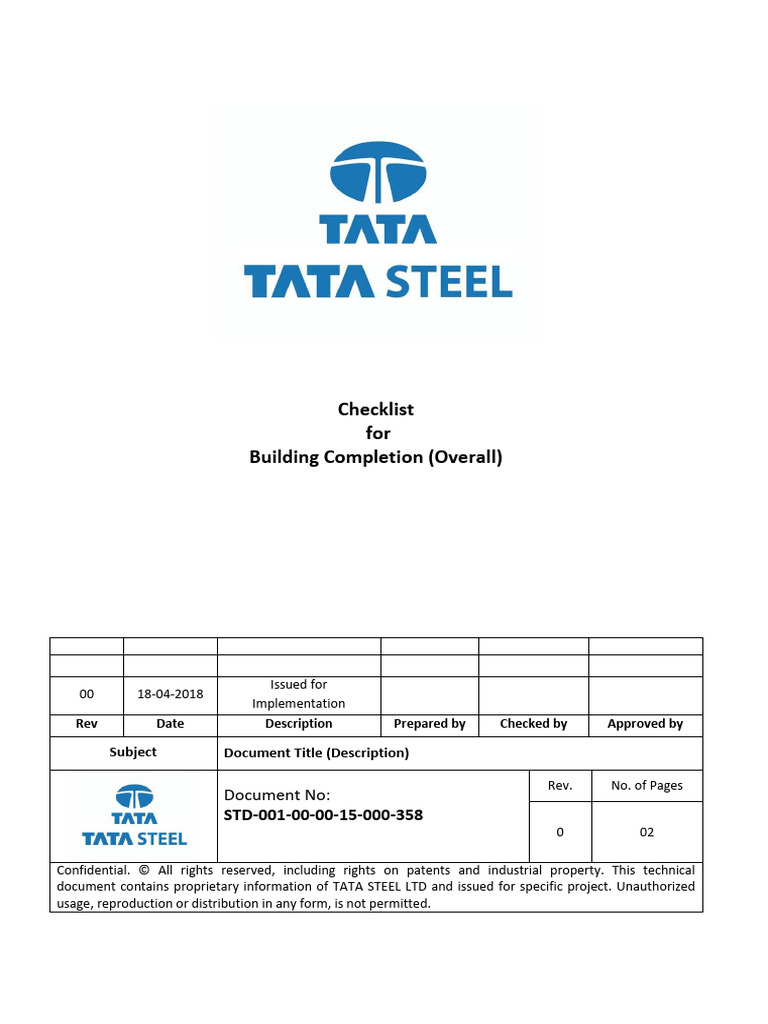 Building Handover Overall | PDF | Mechanical Engineering