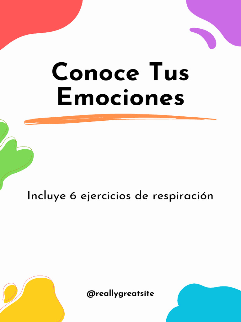 Conoce Tus Emociones | PDF | Las emociones | Cara