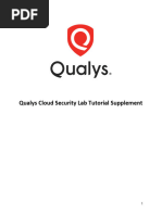 Qualys Gateway Service Deployment Guide | PDF | Cloud Computing | Command Line Interface
