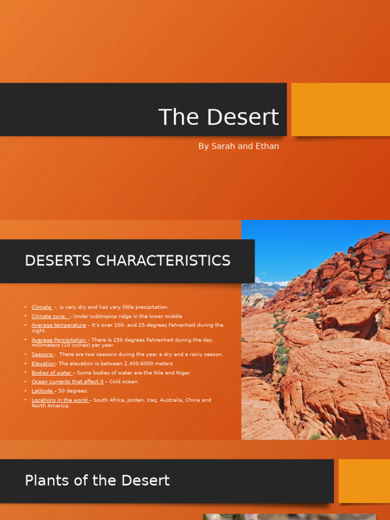 The Desert | PDF
