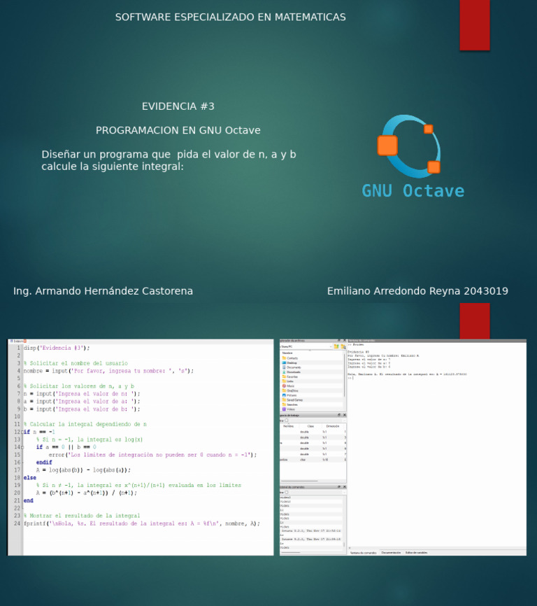 evidencia 3 octave | PDF