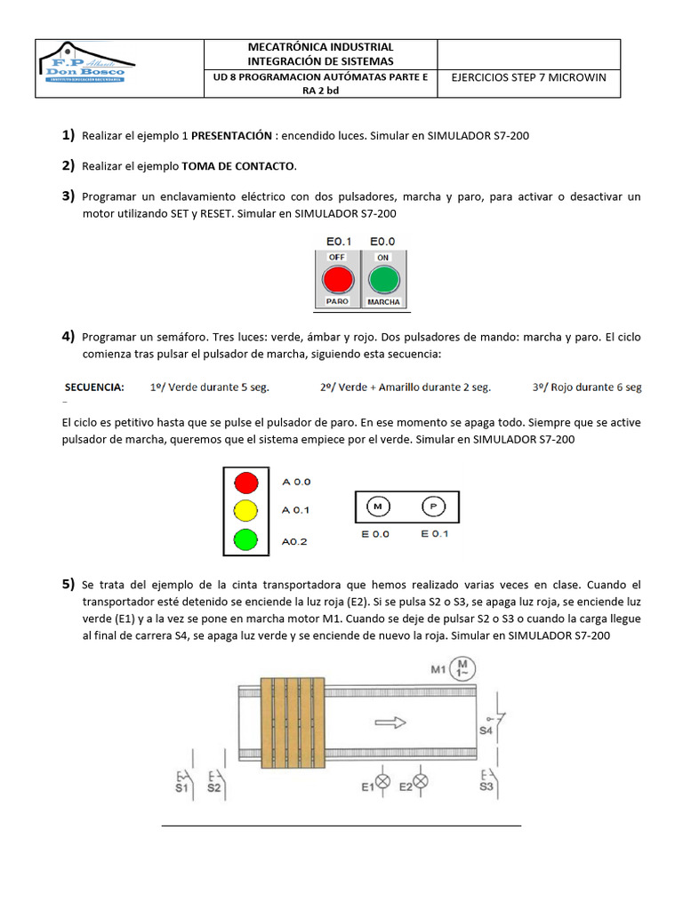 Ejercicios 1 Step 7 | PDF