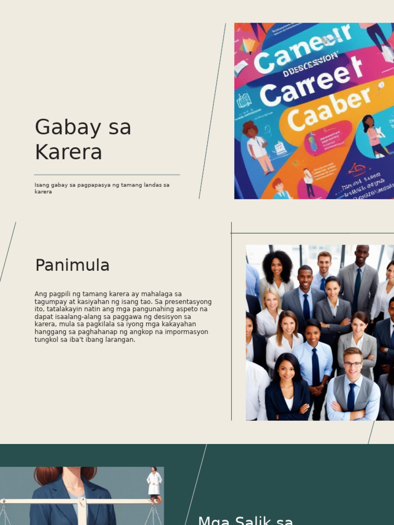 Gabay Sa Karera | PDF