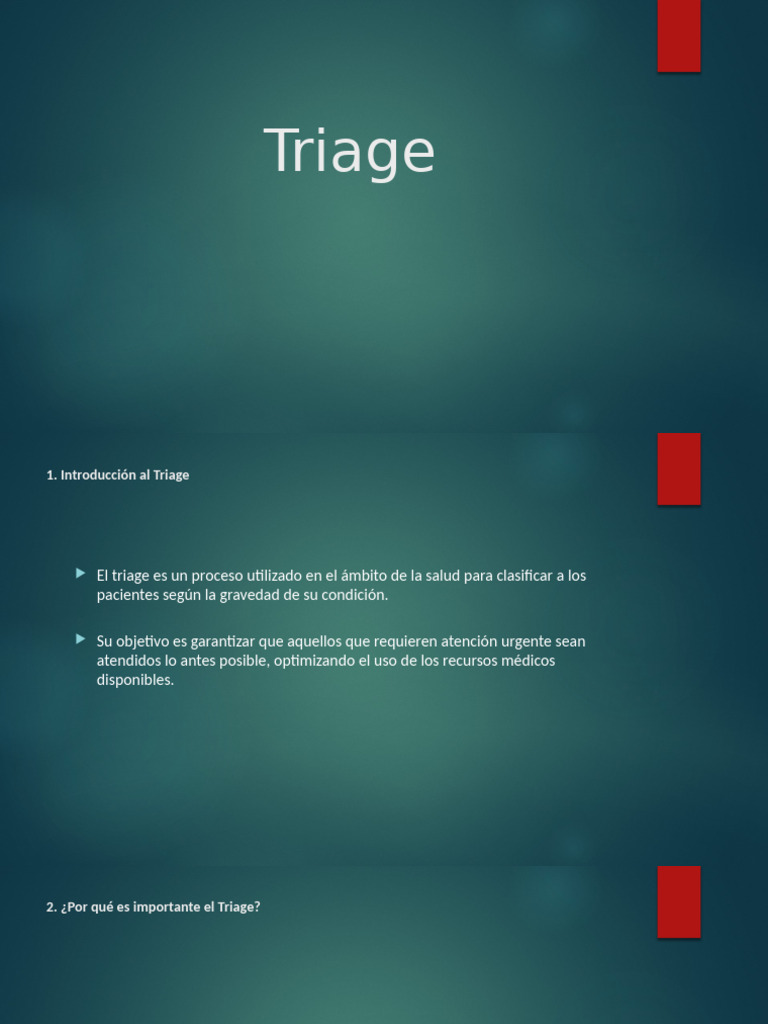 Triage | PDF