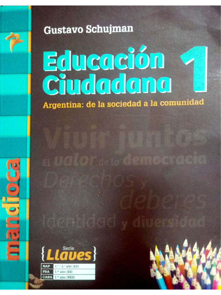 Ciudadania 1 - Tapa | PDF