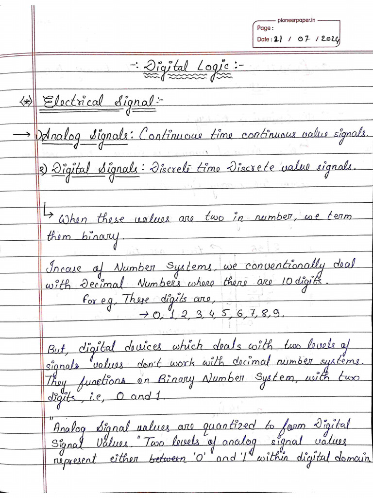 Digital (SDA) 1 | PDF