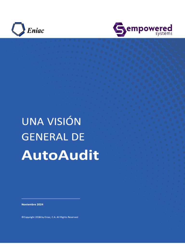 AutoAudit Una Vision General Eniac | PDF | Microsoft Office | Servidor ...