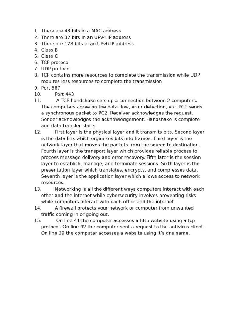 Networking Assignment 3 Pdf 0747