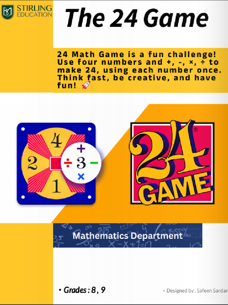 24 Game | PDF