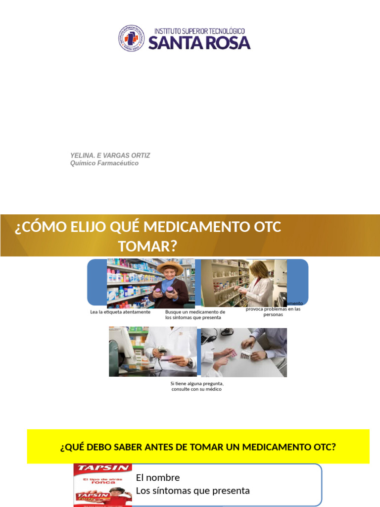 Otc 2 | PDF | Farmacéutico | Medicamentos con receta