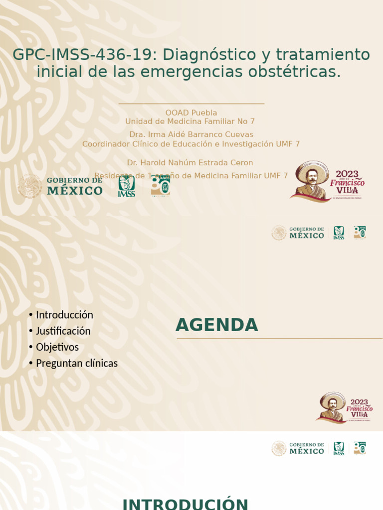 Emergencias Obstétricas: Diagnóstico y Tratamiento | PDF | El embarazo | Muerte materna