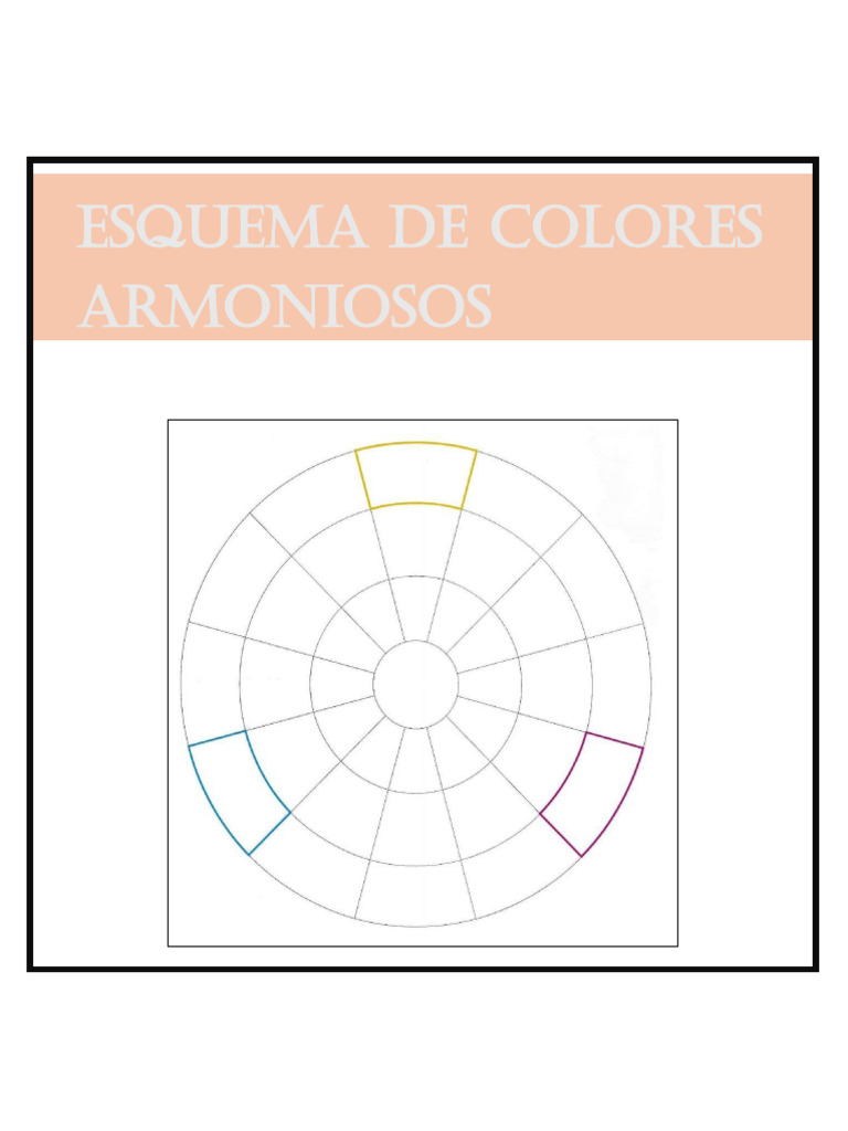 Esquema Triádico de Colores | PDF