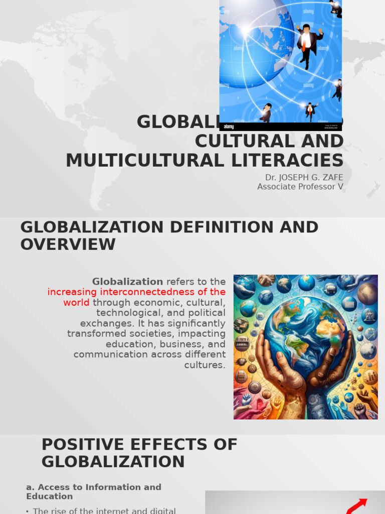 Globalization and Cultural and Multicultural Literacies (1) | PDF ...