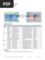 17.7.6 Lab - Troubleshoot Connectivity Issues - ILM | PDF | Router (Computing) | Computer Network