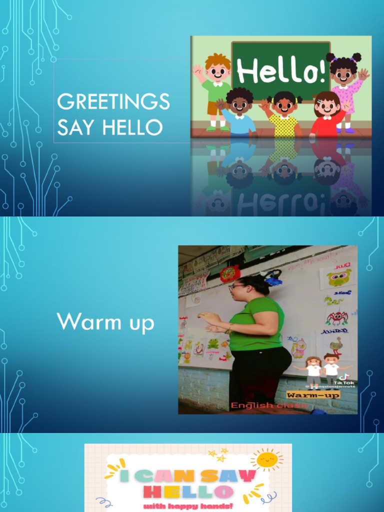 say hello ii-1 | PDF