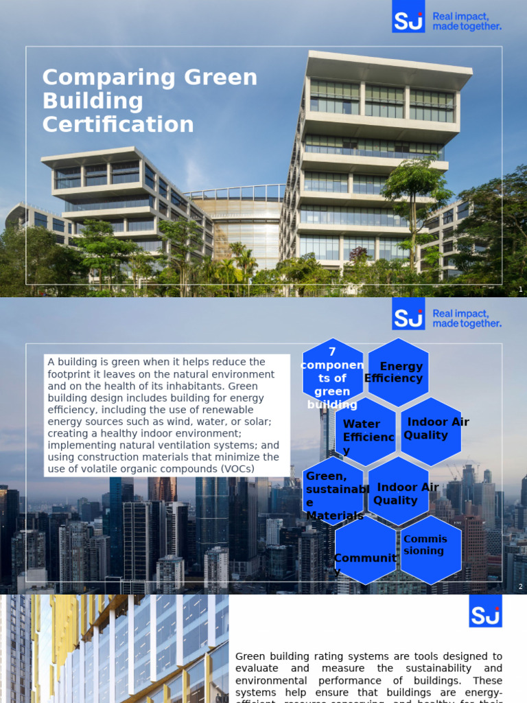 Comparing Green Building Certification | PDF | Green Building | Natural Environment