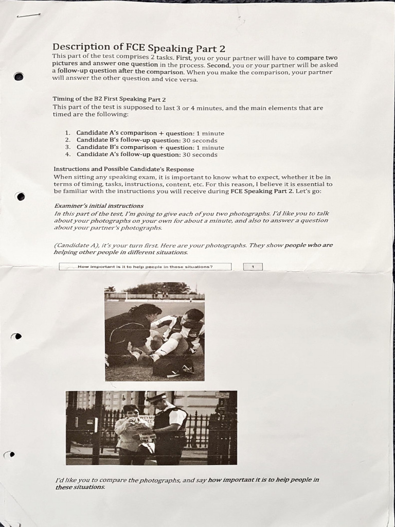 FCE PART 2 (2) | PDF