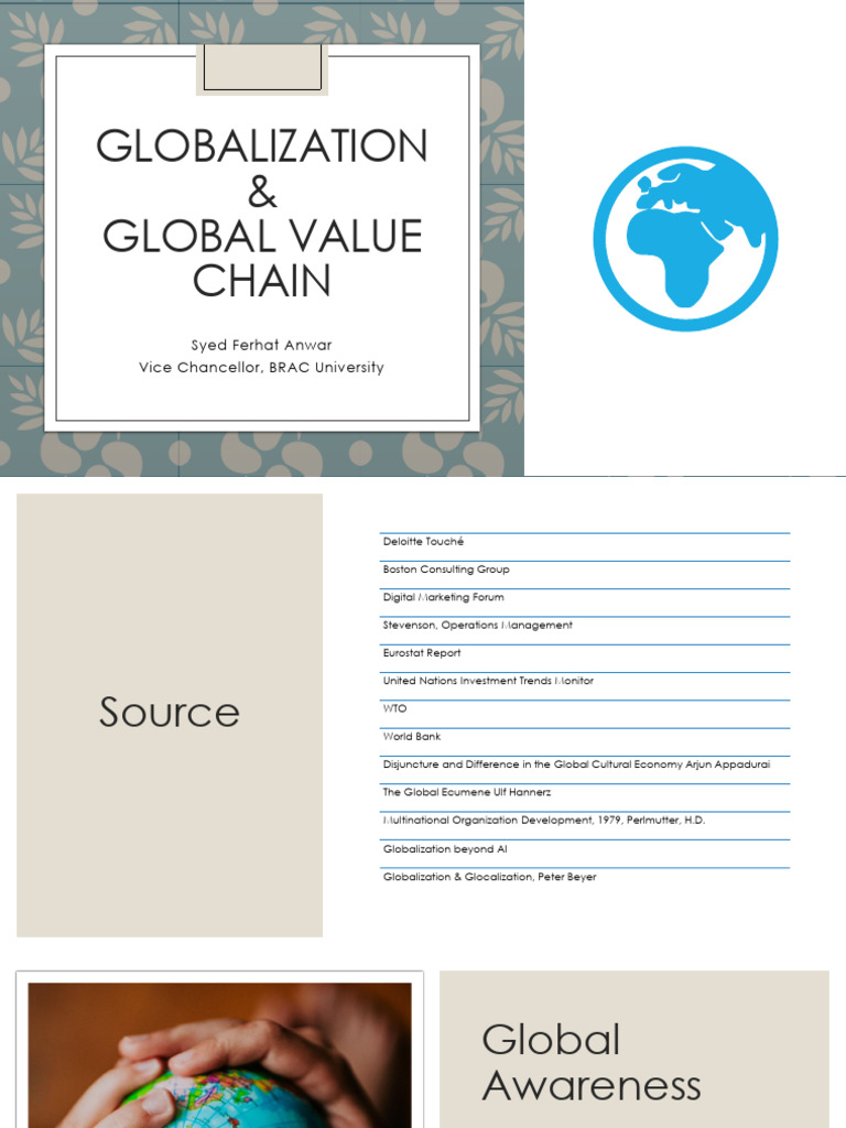 ACBA Session 5 Global Value Chain | PDF | Supply Chain | Economic Growth