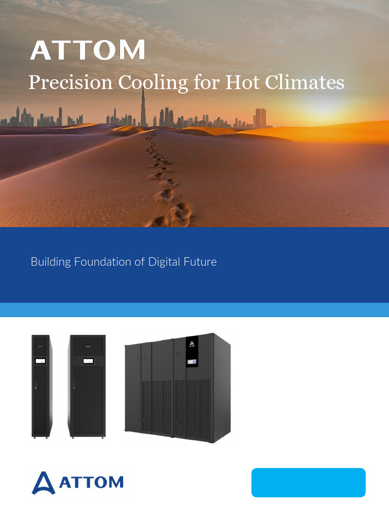 Precision Cooling Solutions for Data Centers | PDF | Air Conditioning ...