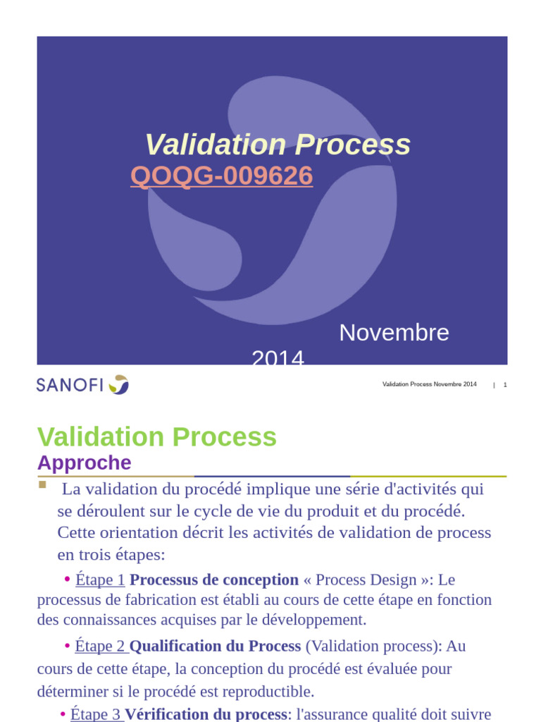 Nouvelle Guide Validation Process | PDF