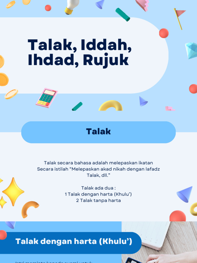 Panduan Talak dan Iddah dalam Islam | PDF