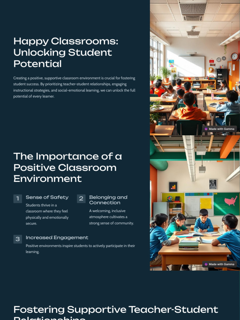 Unlocking Student Potential in Classrooms | PDF | Learning | Teaching