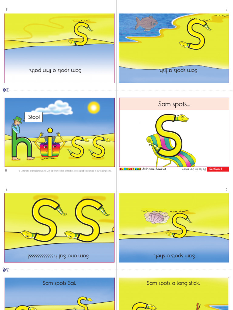 At-Home Booklet: Sam Spots Series | PDF