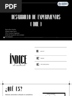 DOE (Minitab) | PDF | Diseño de experimentos | Experimentar